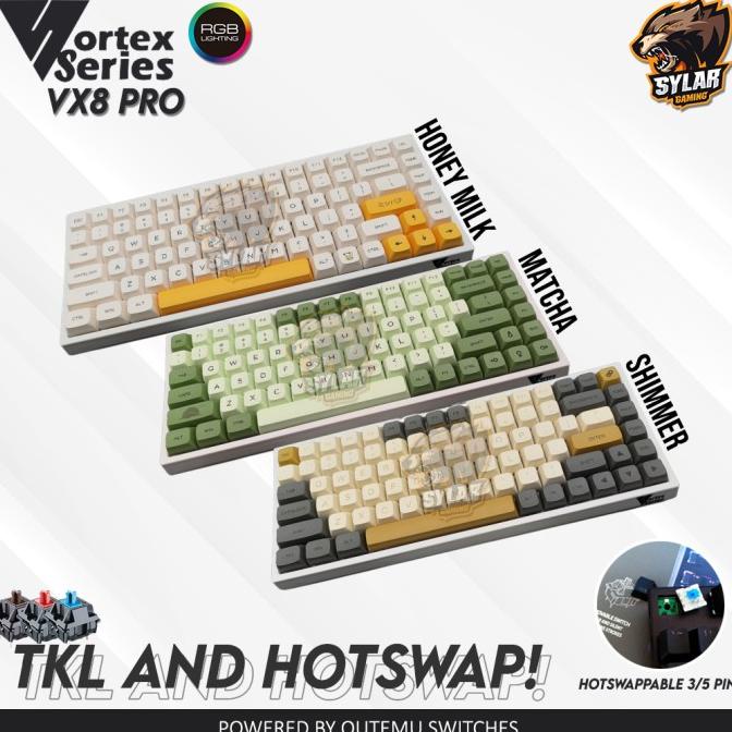 Jual Jual Vortexseries Vx8 Pro Mechanical Gaming Keyboard | Shopee ...