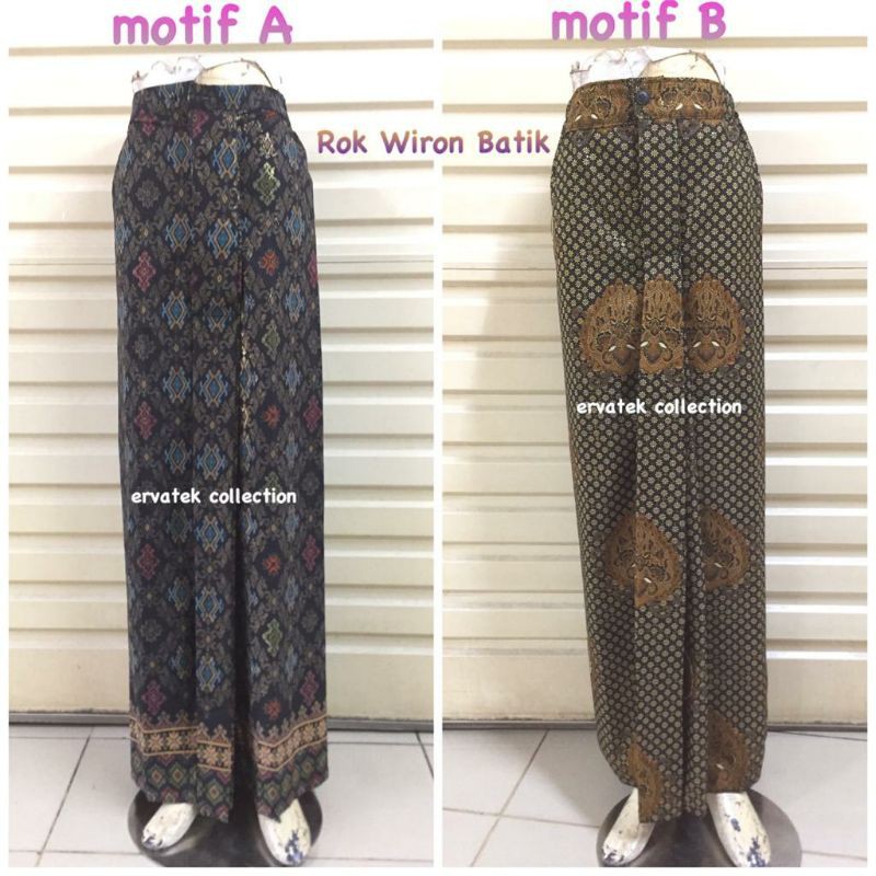 Jual Rok Wiron Batik ST110 Bawahan Wanita Sepan Panjang / Rok Wiru ...