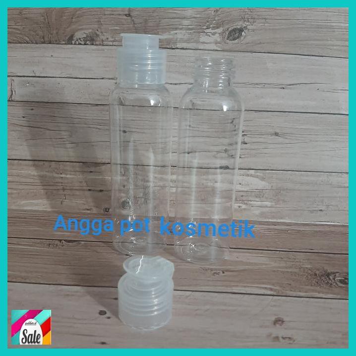 Jual MAKEUPKEMASAN- BOTOL PET 100ML BENING TUTUP FLIPTOP JAMUR -KECANTIKAN. | Shopee Indonesia