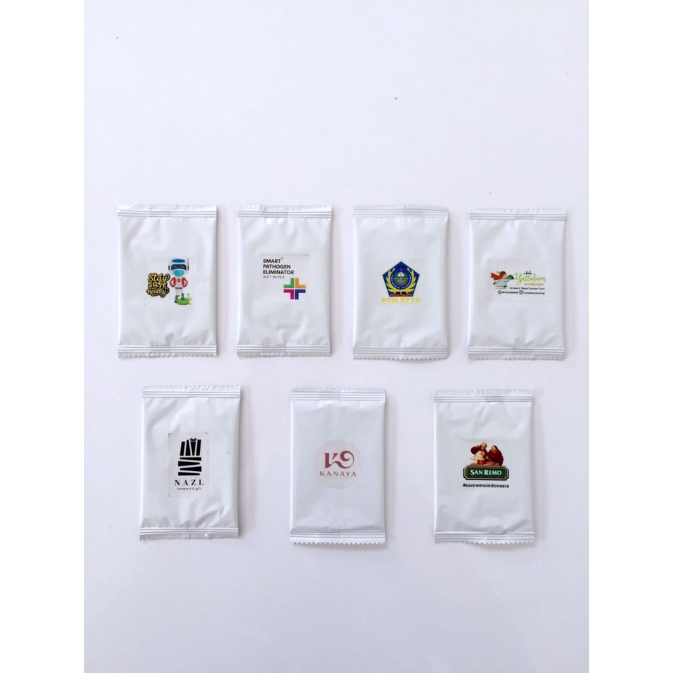 Jual Tissue Basah Custom Stiker | Shopee Indonesia