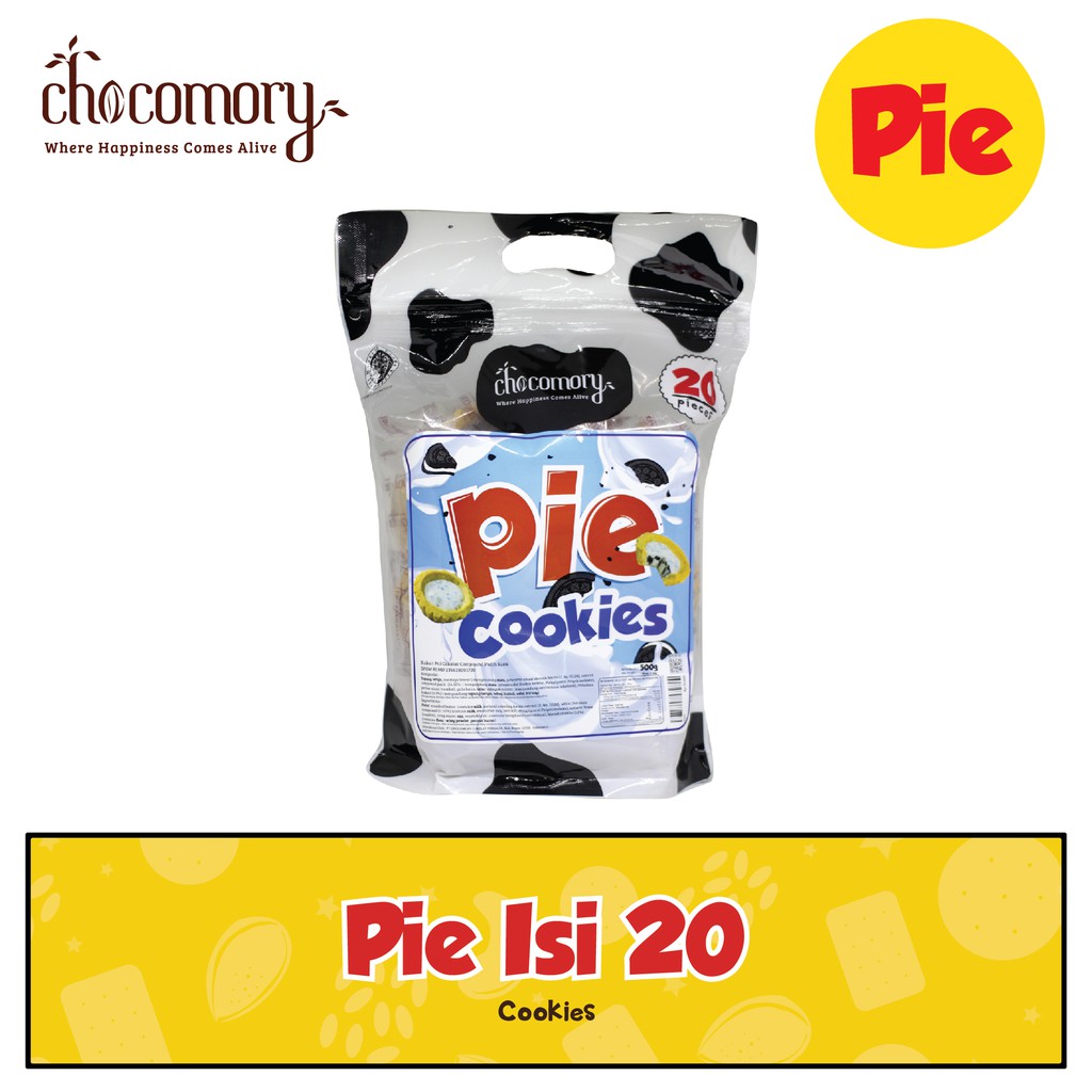 Jual Chocomory Cookies n Cream Pie isi 20 500g | Shopee Indonesia