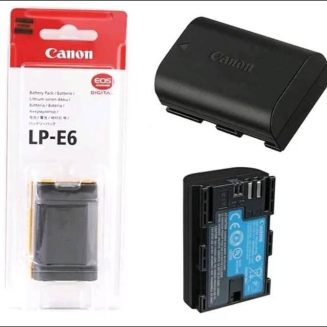 Jual Battery Canon Lp e6 for Charger Canon Lc e6 | Shopee Indonesia
