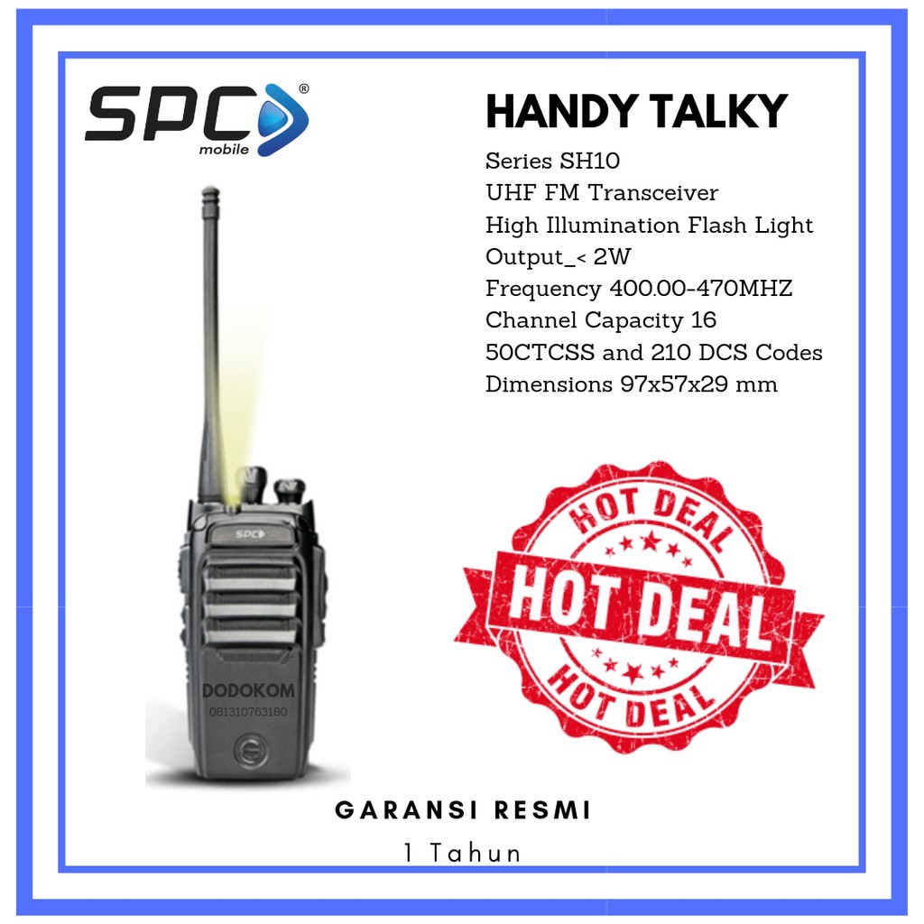 Jual HANDY TALKY HT SPC Garansi Resmi 1 tahun | Shopee Indonesia