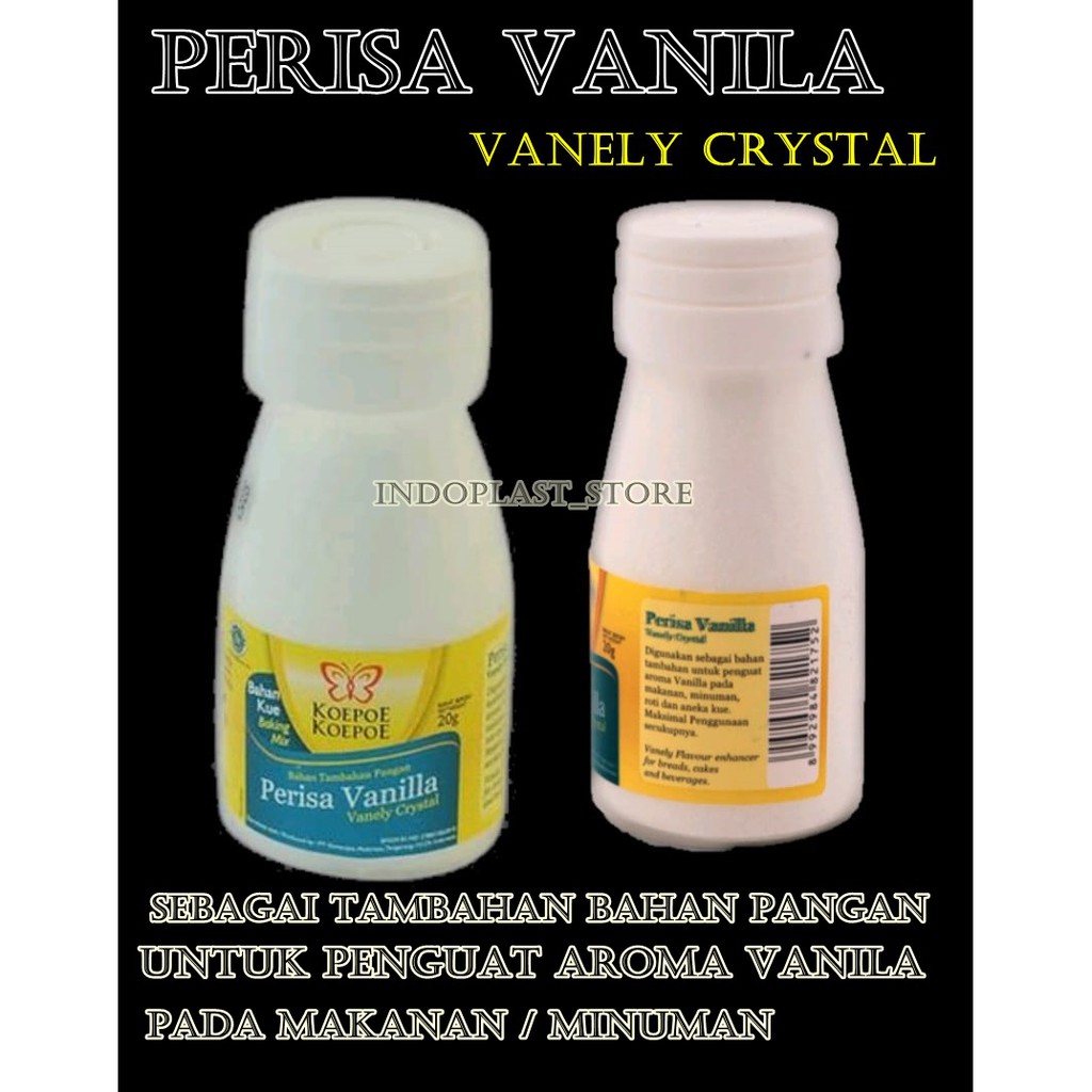 Jual perisa vanila koepoe kupu 20 gram vanila vanili vanilli | Shopee ...