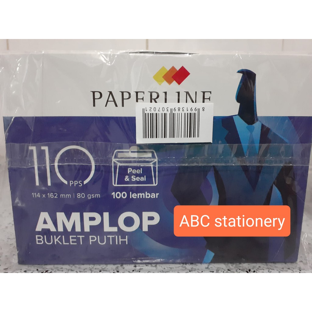 Jual Amplop Paperline 110 polos (isi 100 lbr) 80gsm | Shopee Indonesia