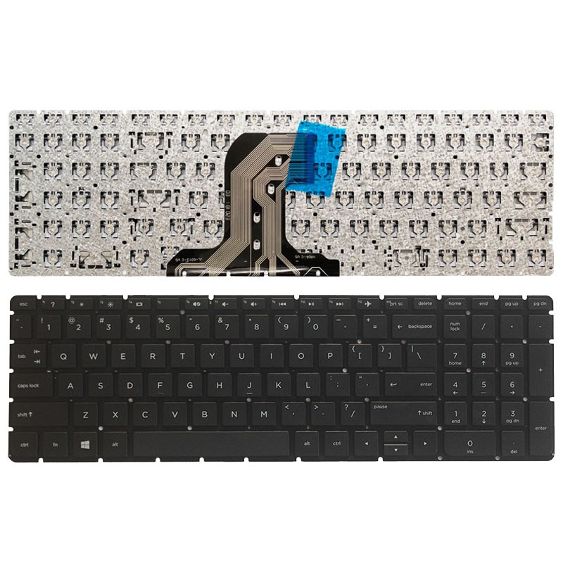 Jual IMPORT New US Laptop keyboard For HP pavilion 17-AY 17-BA without ...