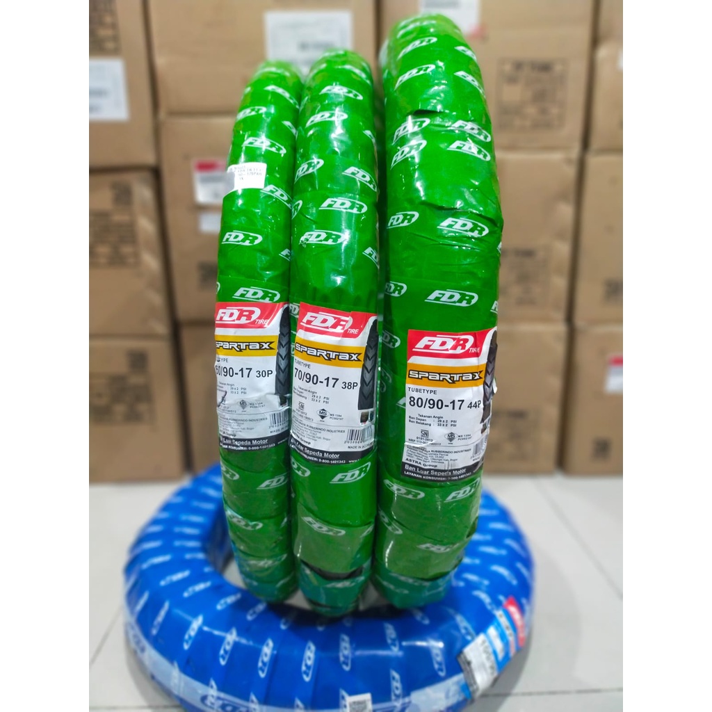 Jual ban motor ring 17 FDR Spartax Tube Type (bukan tubles) | Shopee ...