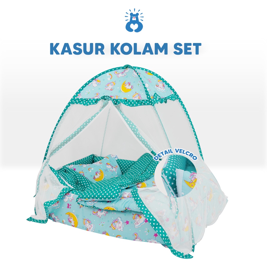 Jual Luxury Kasur Bayi Kelambu + Bed Cover Set - Hangat_Id | Shopee ...