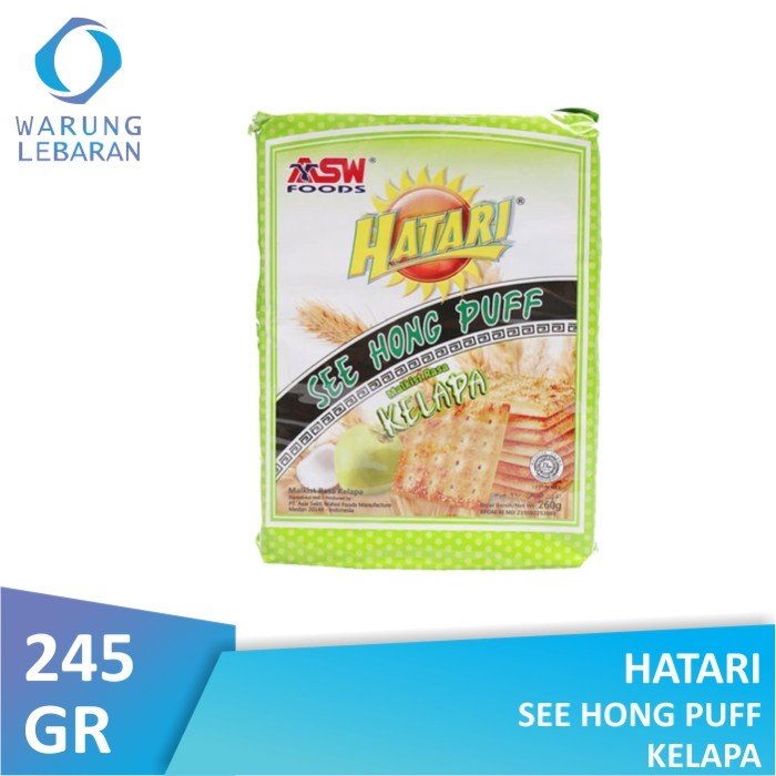 Jual Hatari See Hong Puff Kelapa 245gr | Shopee Indonesia