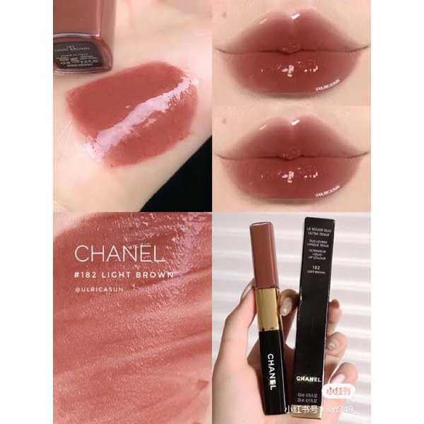 Jual ORIGINAL CHANE-L LE ROUGE DUO ULTRA TENUE GLOSS LIP DUO (Unbox ...