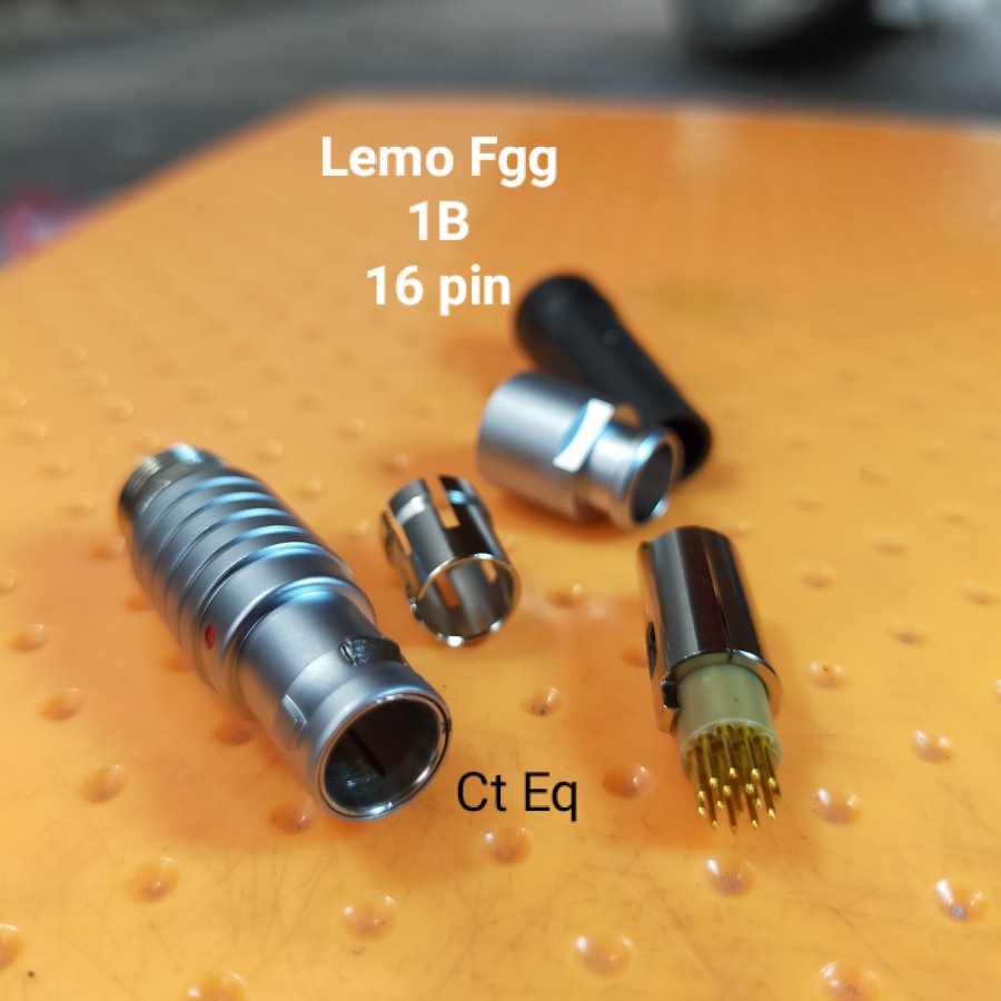 Jual Konektor Lemo Fgg 1B 16 Pin Lemo Connector Plug 16 Pin Fgg 1B Egg ...