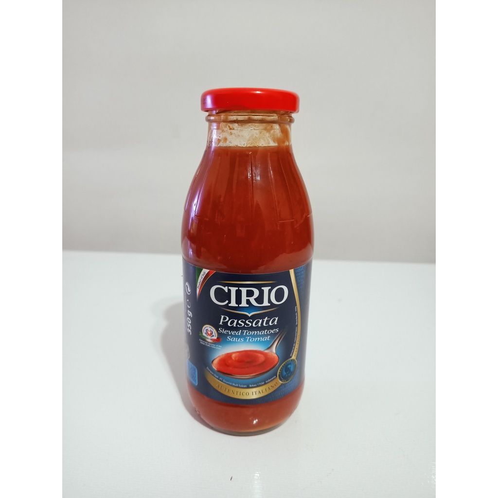 Jual CIRIO PASTA TOMAT/ PASSATA TOMATOES 350GR | Shopee Indonesia