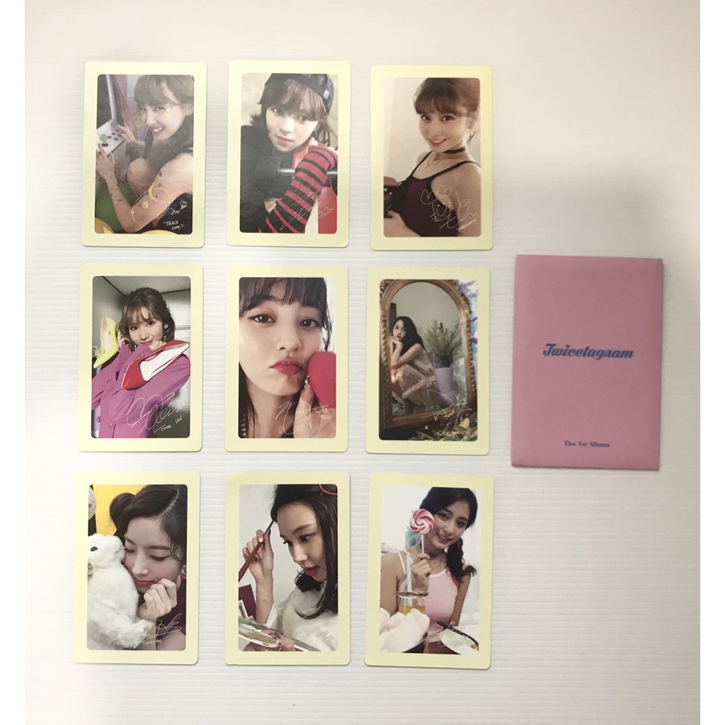 Jual TWICE Nayeon Jeongyeon Momo Sana Jihyo Mina Dahyun Chaeyoun Tzuyu PC Photocard (POB PO ...