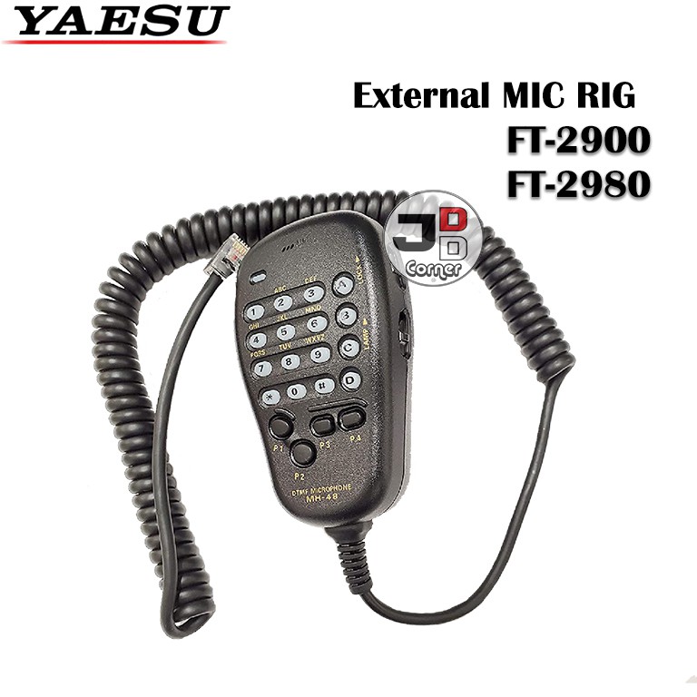 Jual MIC RIG Yaesu FT-2980 MH-48 ORIGINAL Baru Extra Hand FT2980 MH48 ...
