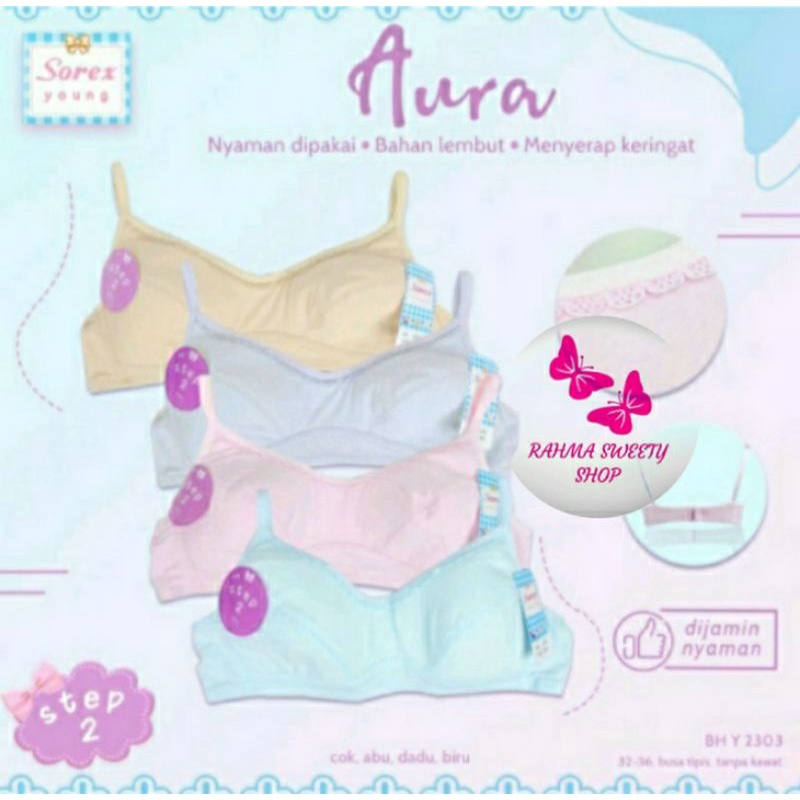 Jual Bra Sorex Y2303 Step 2 Young Bra Remaja Tanpa Kawat Kait 2 Setara ...