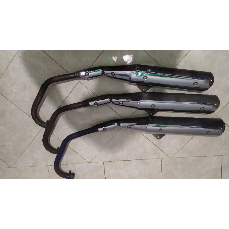 Jual KNALPOT STANDART HONDA MEGAPRO PRIMUS EXHAUST MEGA PRO MP ORIGINAL ...