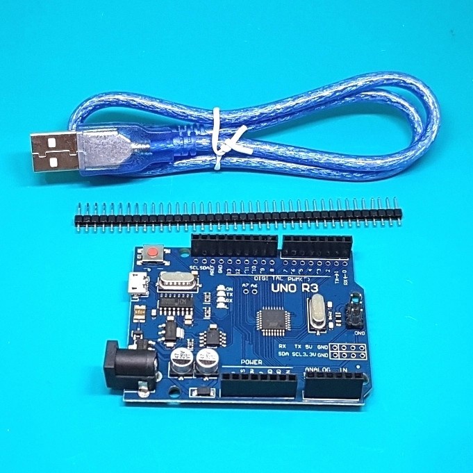Jual Arduino UNO R3 Atmega 328 Compatible + Micro USB Cable | Shopee ...