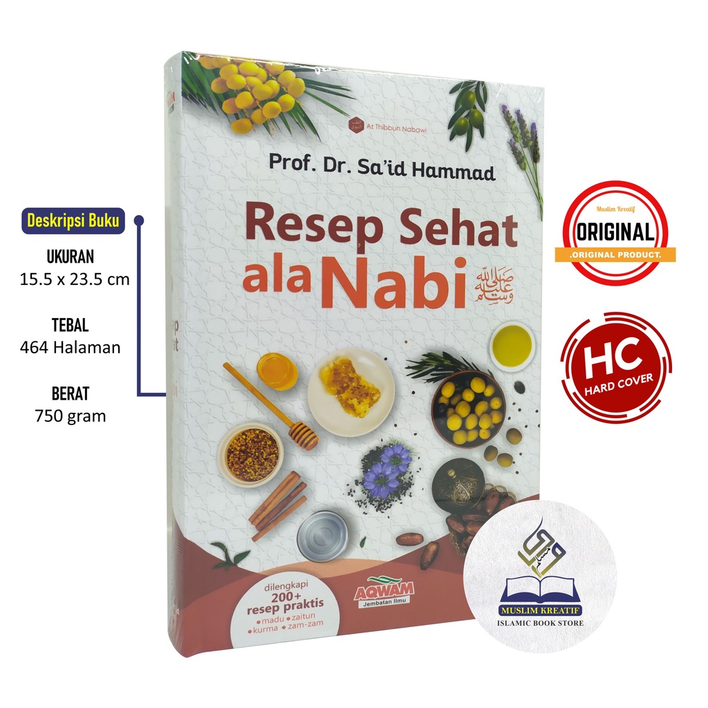 Jual Resep Sehat Ala Nabi - RSN At Thibbun Nabawi - Aqwam | Shopee ...