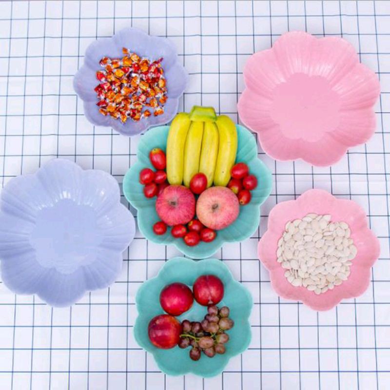 Jual PIRING PLASTIK SAJI / PIRING BUAH / PIRING SNACK / PIRING MAKAN ...