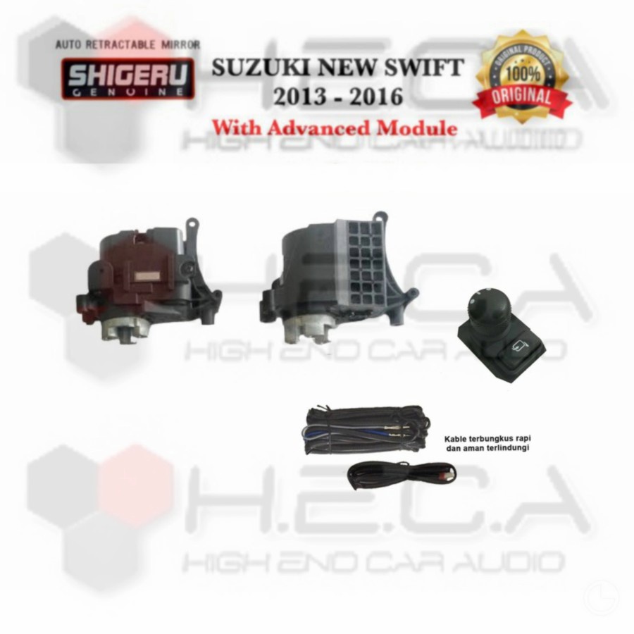 Jual Spion Lipat Elektrik Otomatis Mobil Auto Retract Kit Electric ...