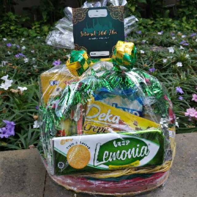 Jual Parcel Lebaran Murah Paket Small / Parcel Idul Fitri / Paket Snack ...