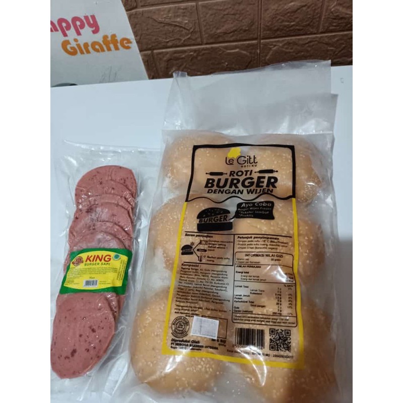 Jual PAKET ROTI BURGER DAN BEEF | Shopee Indonesia