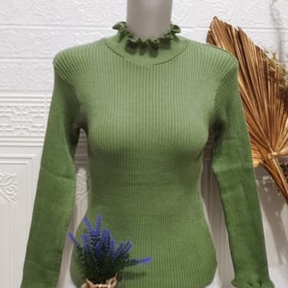 Jual DAISY CURLY INNER ATASAN RAJUT WANITA BLOUSE RAJUT DALAMAN WANITA ...