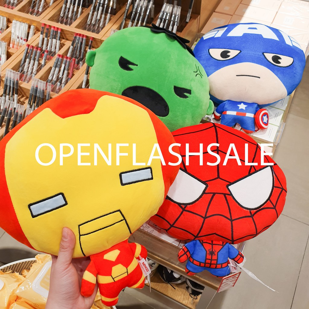 Jual TAMPILAN BARU ORIGINAL NEW ISTIMEWA 333/ MINISO X MARVEL Plush toy ...