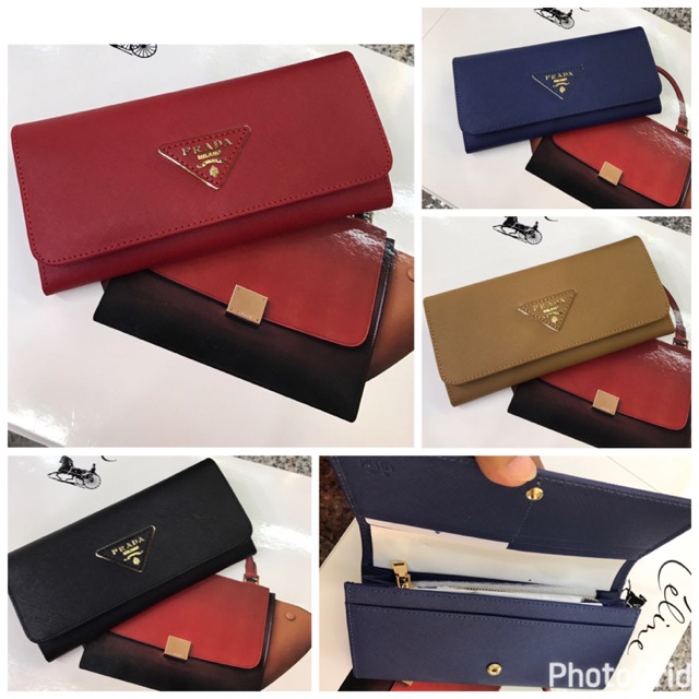 Jual Dompet Prada Lipat | Shopee Indonesia