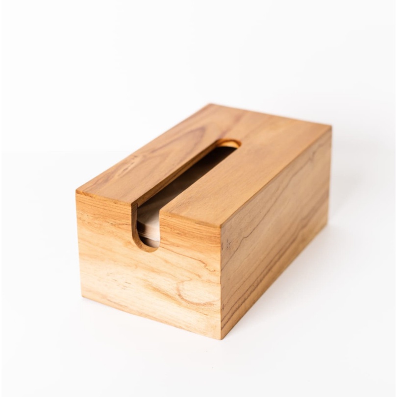 Jual Biodegradable Wooden Tissue Box | Kotak Tisu Kayu | Repurposed ...
