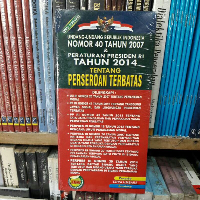 Jual UNDANG UNDANG PERSEROAN TERBATAS | Shopee Indonesia