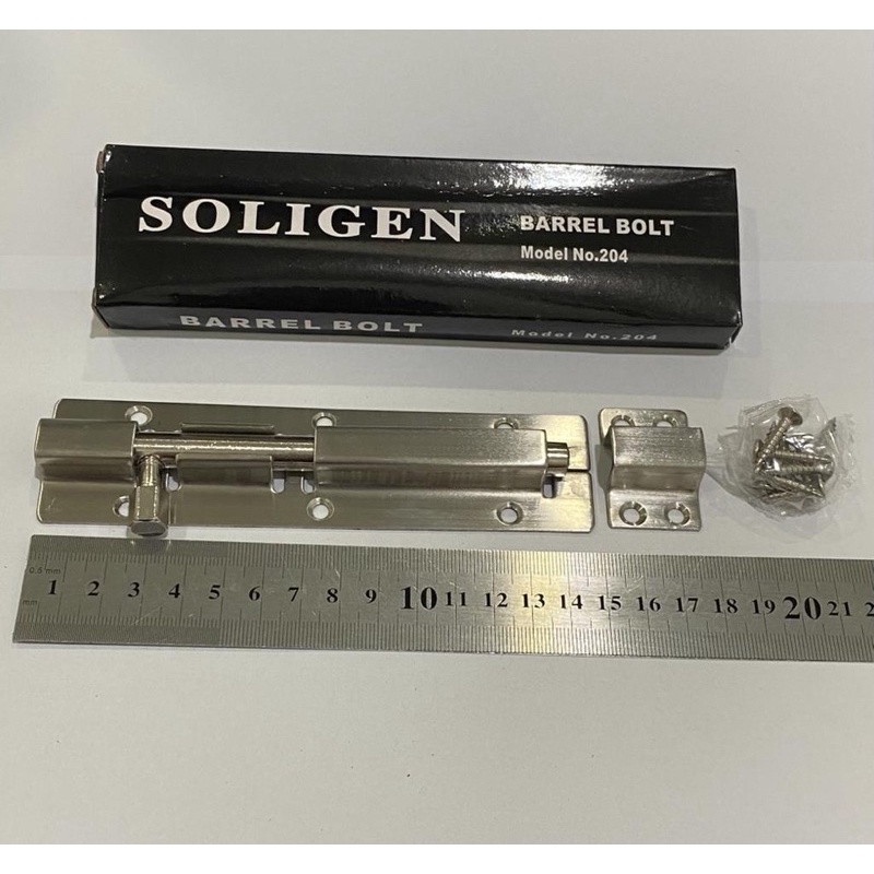 Jual SOLIGEN 6” grendel ss 204 asli TEBAL BAGUS jendela pintu stainless ... Jual SOLIGEN 6” grendel ss 204 asli TEBAL BAGUS jendela pintu stainless ...