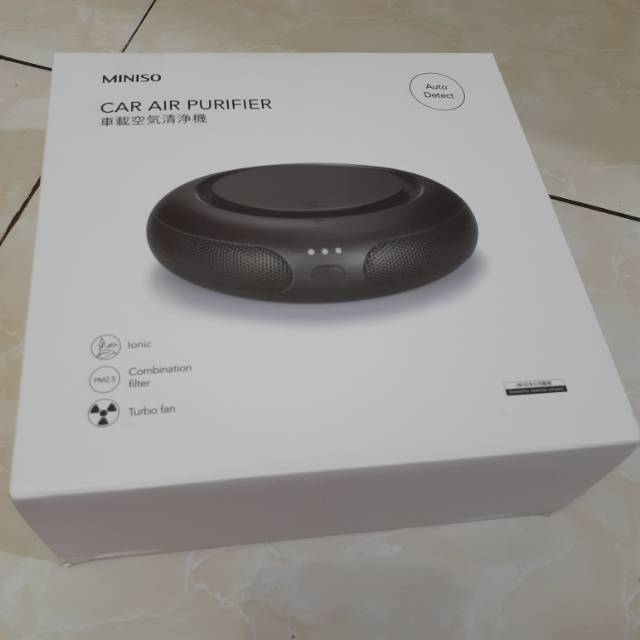 Jual MINISO CAR AIR PURIFIER ONLY BLACK | Shopee Indonesia