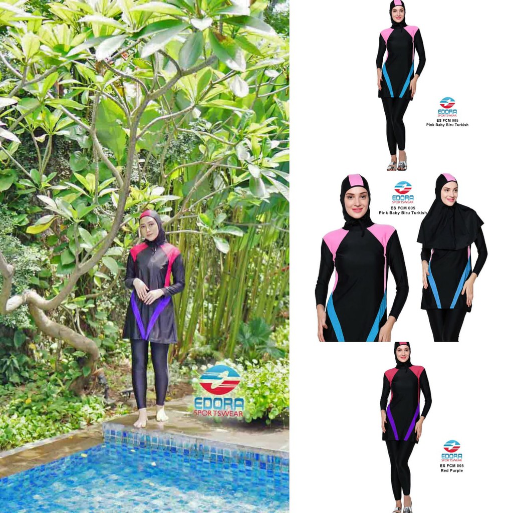 Jual Baju Renang Muslim ES FCM 005 | Shopee Indonesia