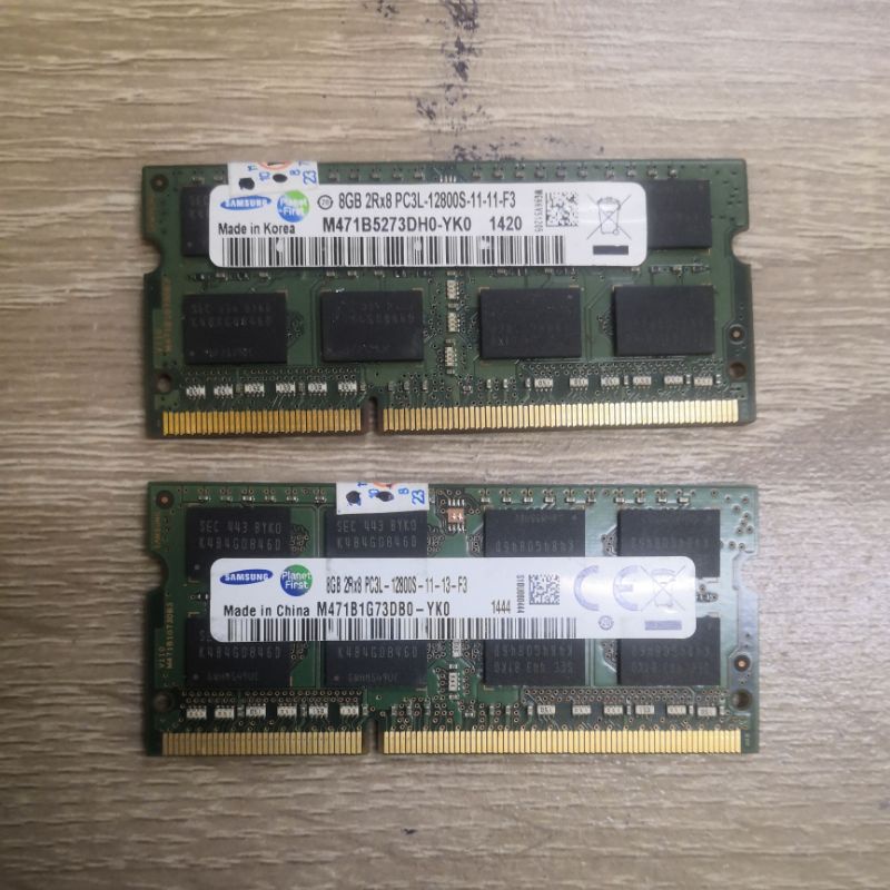 Jual MEMORI RAM 8GB 2Rx8 PC3L-12800s | Shopee Indonesia