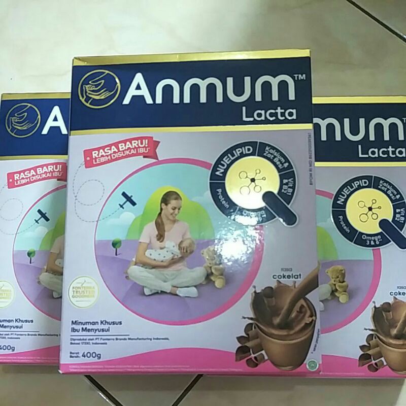 Jual ANMUM LACTA COKLAT 400gram(2*200gram) | Shopee Indonesia
