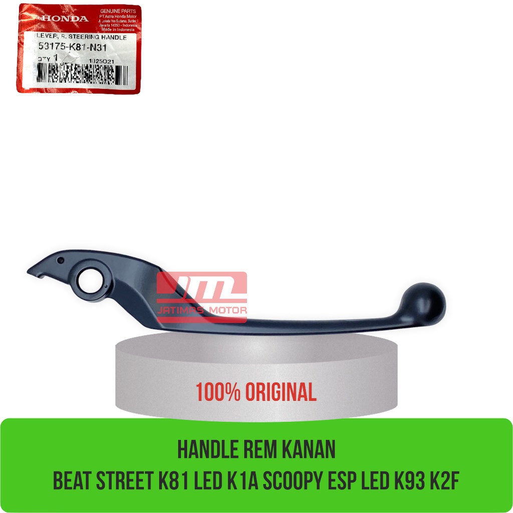 Jual Handle rem kanan beat street K81 led K1A scoopy esp led K93 K2F ...