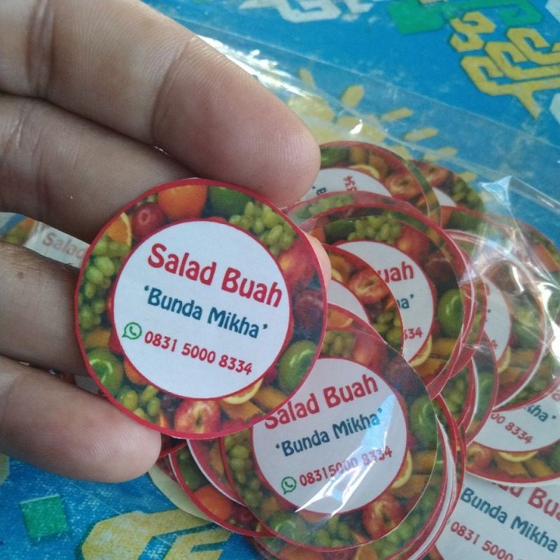 Jual stiker ukuran 3cmx3cm | Shopee Indonesia