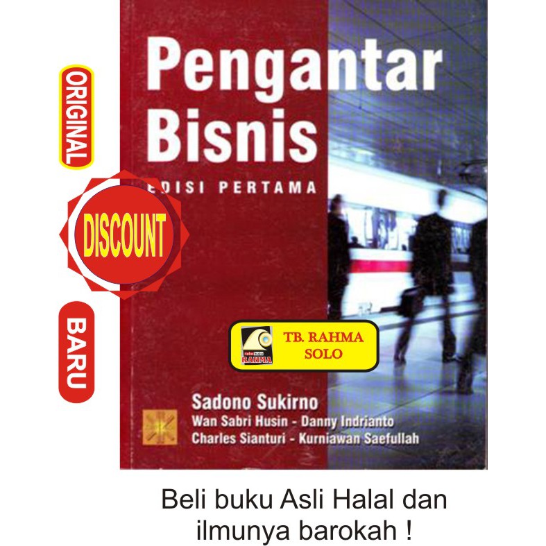 Jual PENGANTAR BISNIS EDISI PERTAMA Sadono Sukirno Kencana Buku Original | Shopee Indonesia