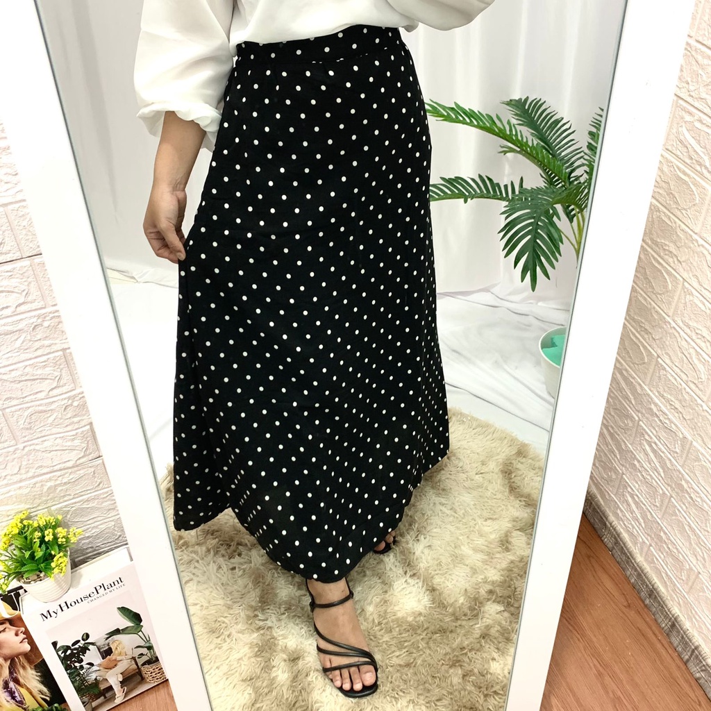 Jual FLORAL SKIRT / ROK MOTIF BUNGA KOREAN STYLE / SKIRT FLOWER / ROK ...