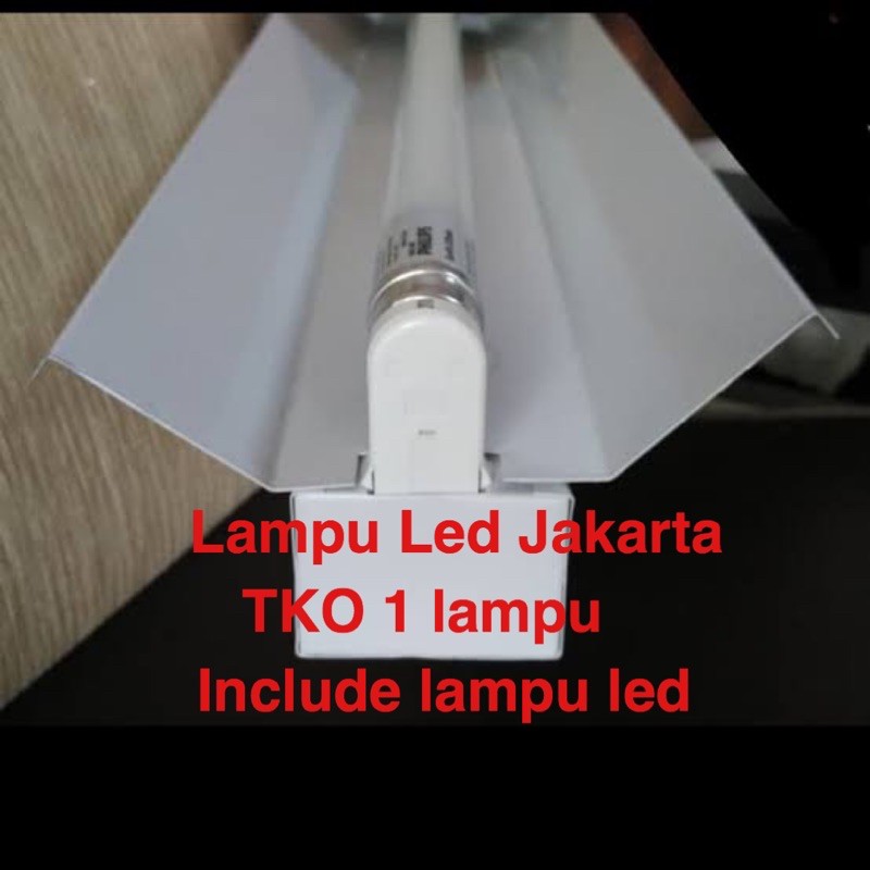 Jual TKO 1 lampu / TKO 1x36 (120cm) sudah termasuk lampu LED | Shopee Indonesia
