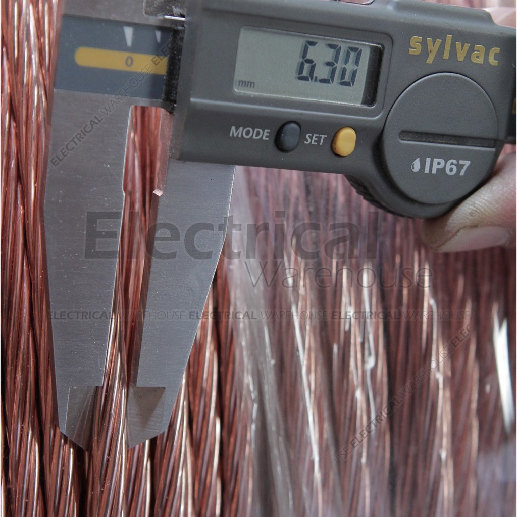 Jual Kabel BC Grounding 1x25 mm2 FULL STANDARD PLN ( 1x 25mm 25mm2 1 x ...