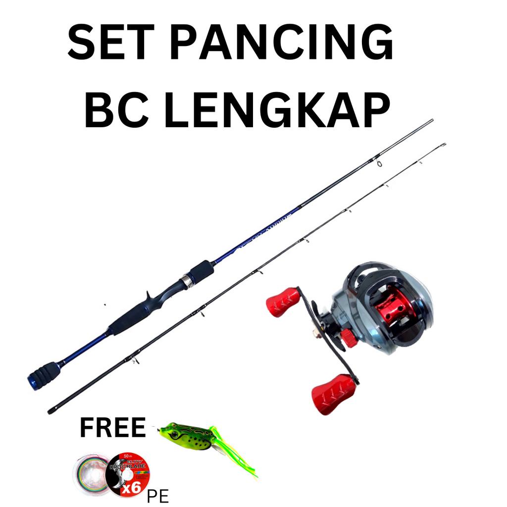 Jual 1 Set Pancing Bc Baitcasting Carbon Ringan 180-195 Cm | Shopee ...