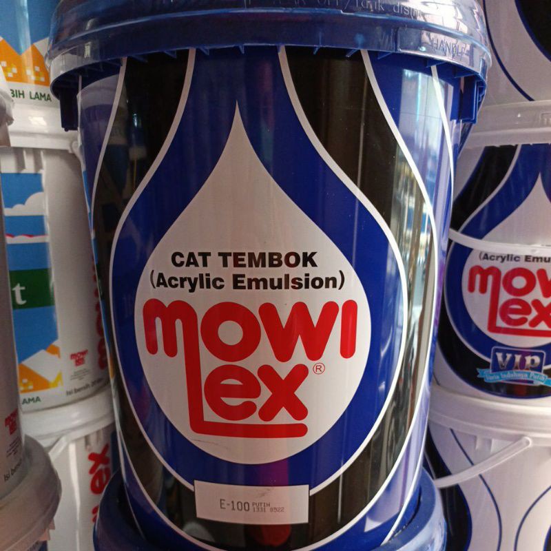 Jual cat tembok mowilex e100 20liter putih | Shopee Indonesia