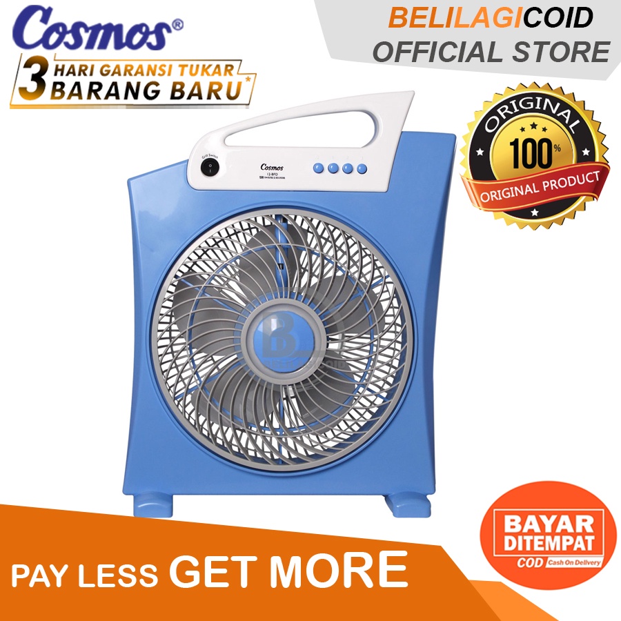 Jual Cosmos Box Fan 12 BFD / Kipas Angin Kotak - 12 Inch | Shopee Indonesia