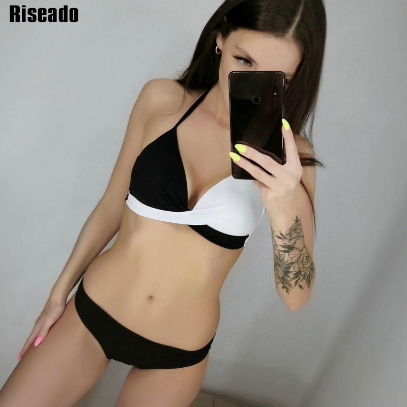 Jual Riseado Sexy Push Up Bikinis 2021 Mujer Swimwear Women Swimsuits