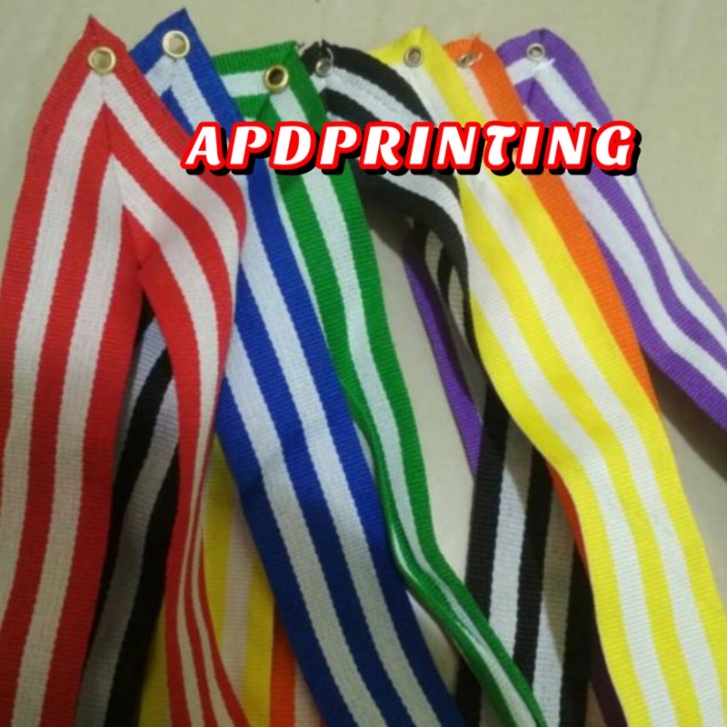 Jual Pita Medali Tali Medali Mendali 92cm Lebar 3cm Anyaman Padat ...