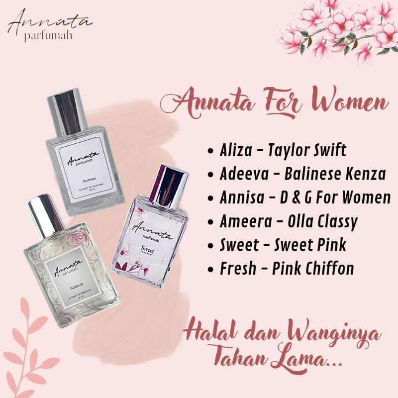 Jual Annata Parfum Wanita tahan lama 30ml | Shopee Indonesia