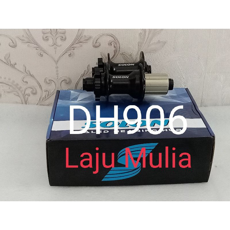 Jual HUB FREEHUB SOLON DH906 TF15X100 TR12X142 JANGKRIK BLACK 32 HOLE | Shopee Indonesia