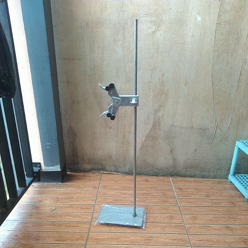 Jual Statif satu set alas, tiang & klem buret single | Shopee Indonesia
